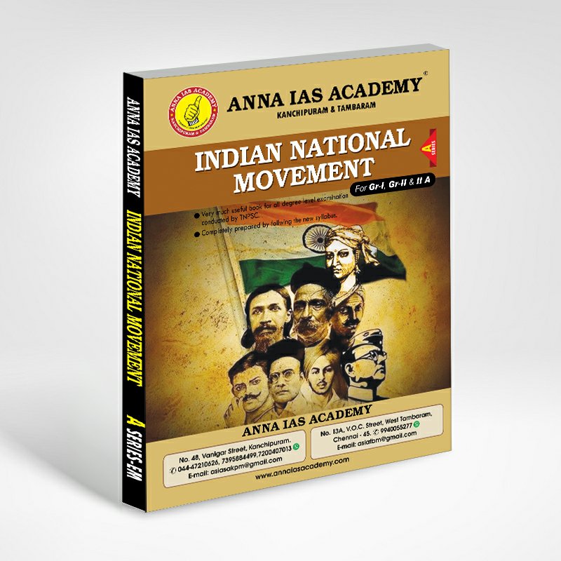 INDIAN NATIONAL MOVEMENT - ANNA IAS ACADEMY