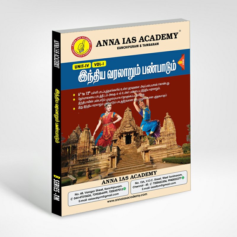 இந்திய வரலாறும் பண்பாடும் - ANNA IAS ACADEMY